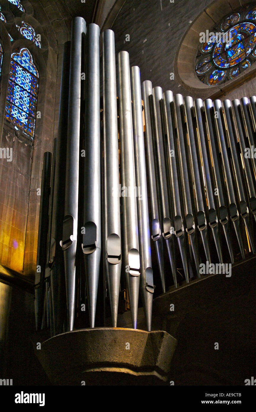 organ of an old church Stock Photo - Alamy