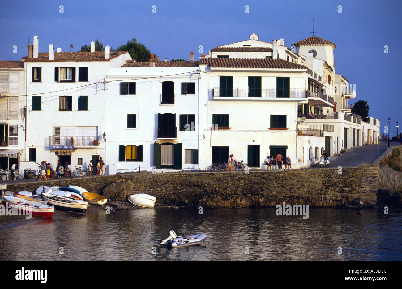 Calella costa brava flag hi-res stock photography and images - Alamy