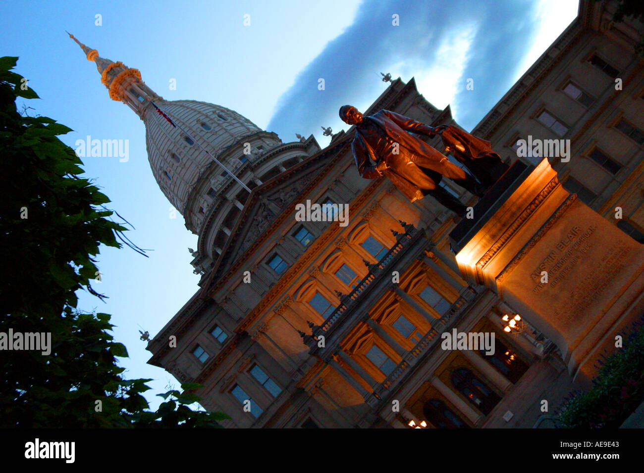 Michigan capitol building hi-res stock photography and images - Alamy