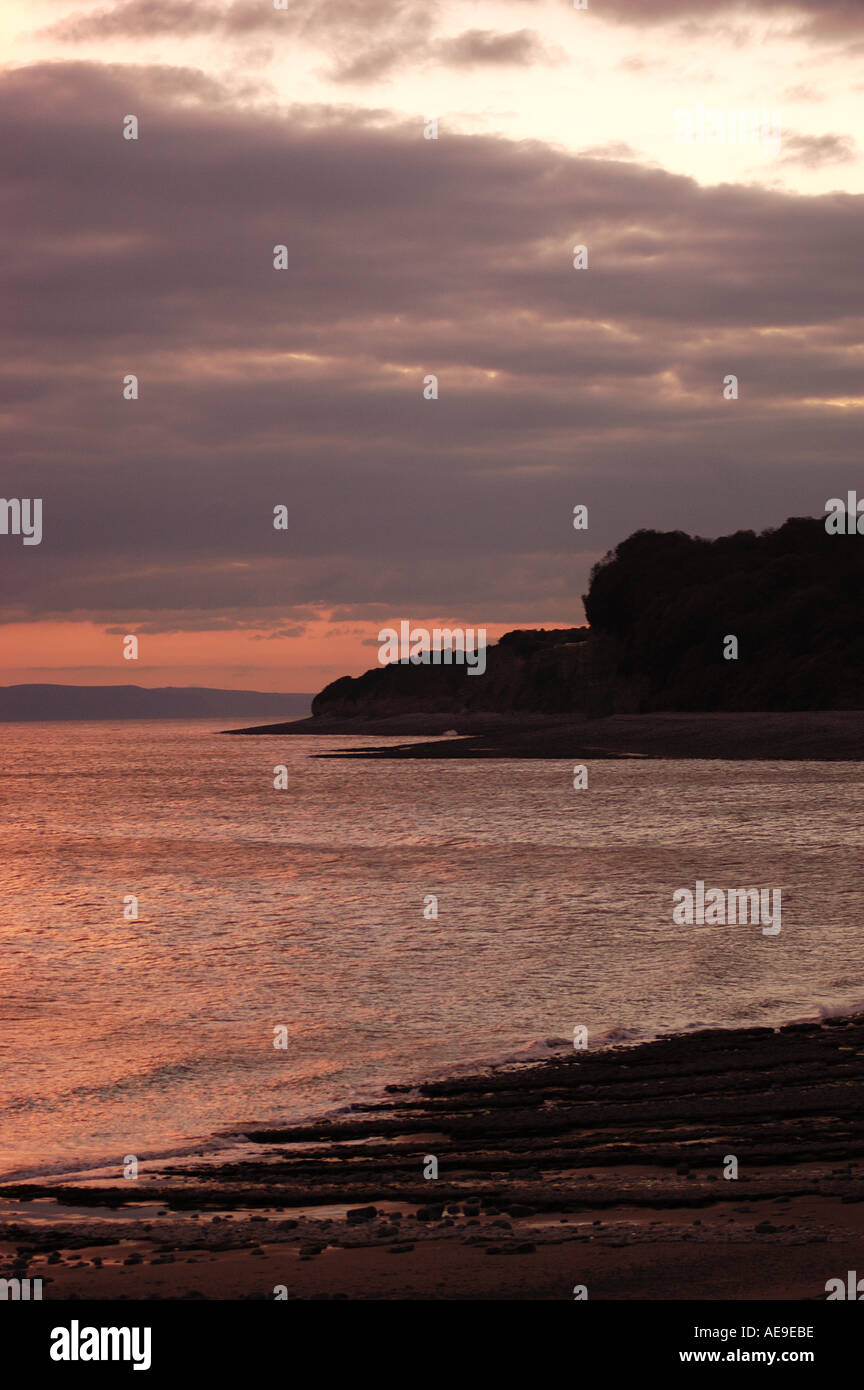 Pebble Beach Cold Knap Barry Wales Vale of Glamorgan UK Stock Photo - Alamy