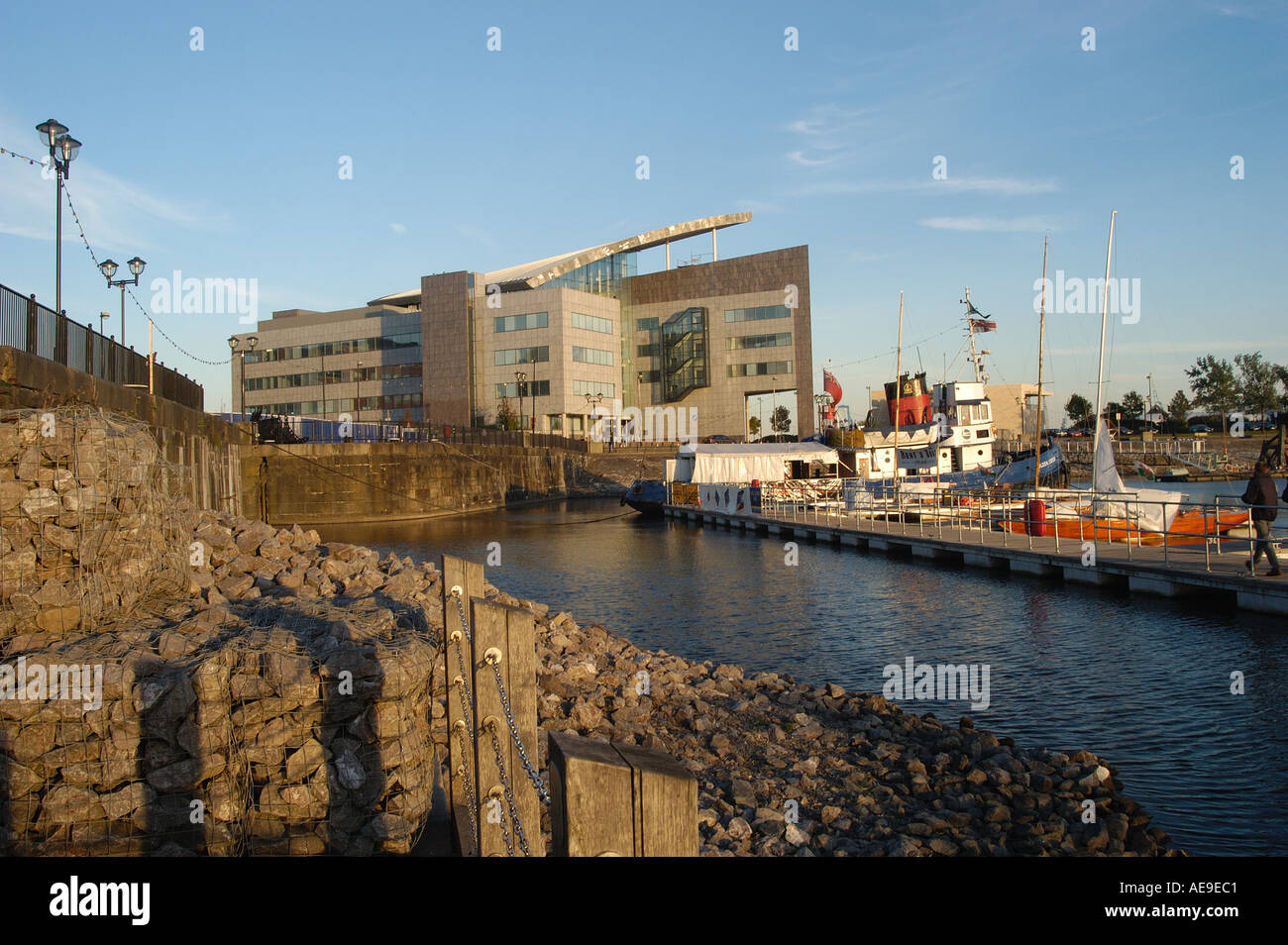View from Mermaid Quay Cardiff Bay Stock Photo - Alamy