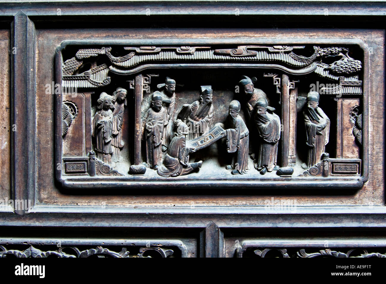 Intricate wood carving hi-res stock photography and images - Alamy