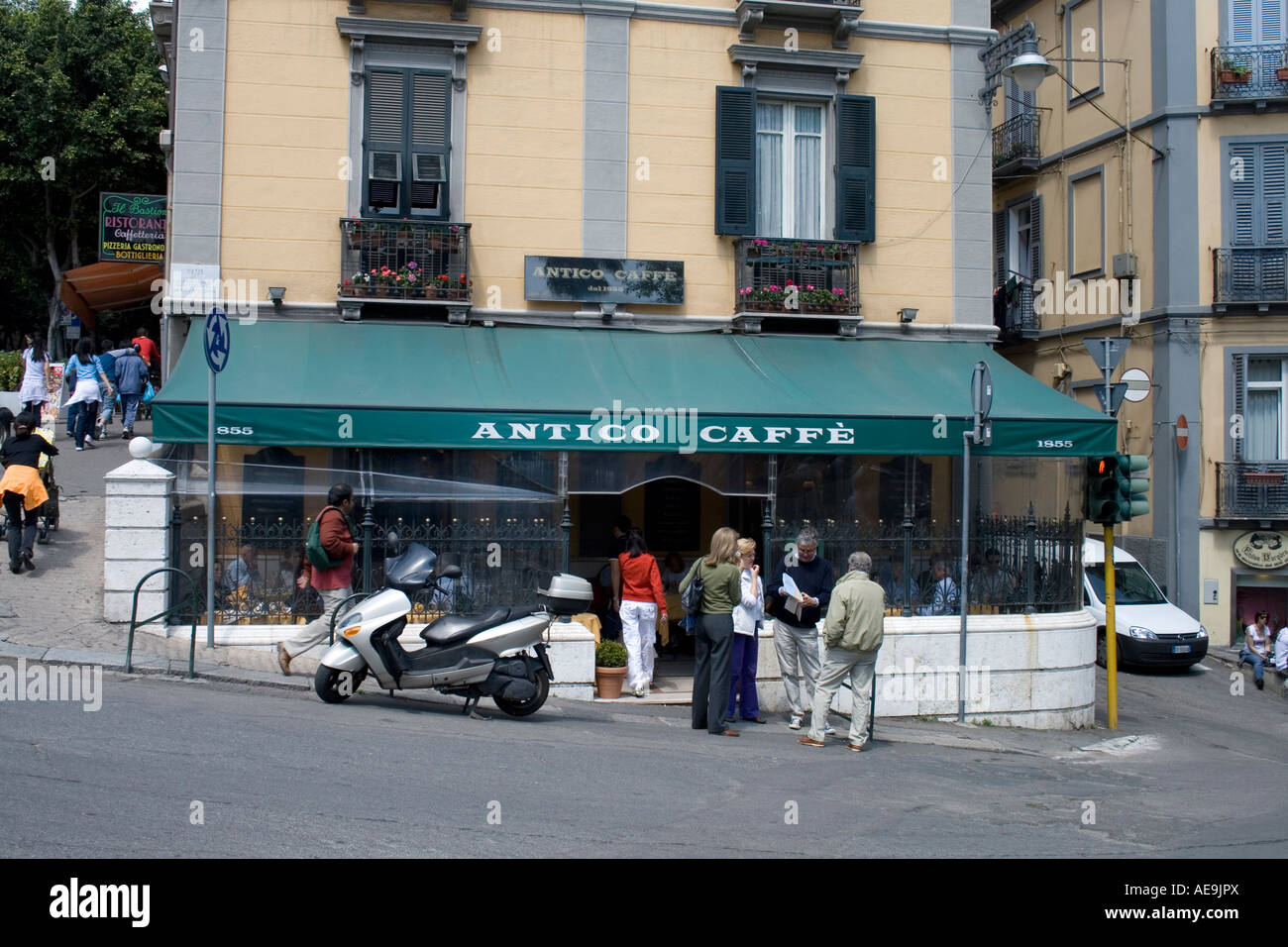 Antico Cafe Cagliari Stock Photo - Alamy