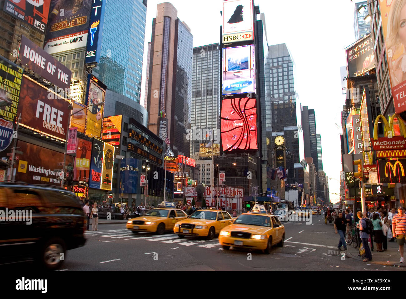 Times Square NY USA Stock Photo - Alamy
