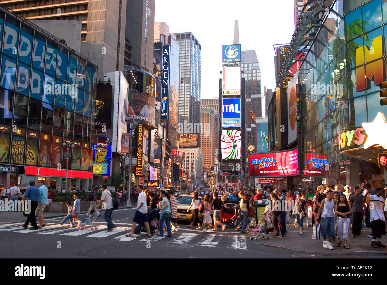 Times Square NY USA Stock Photo - Alamy