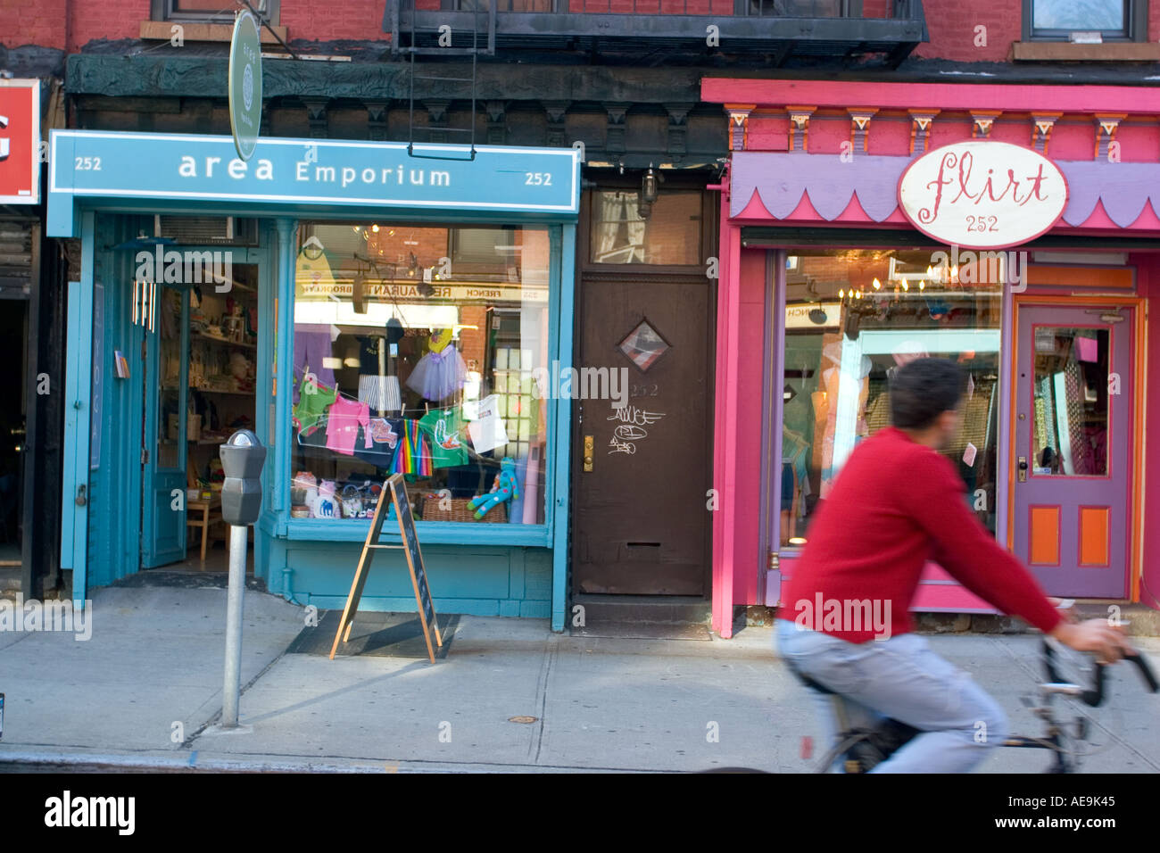 Clothing shops on Smith street Brooklyn NY USA Stock Photo - Alamy