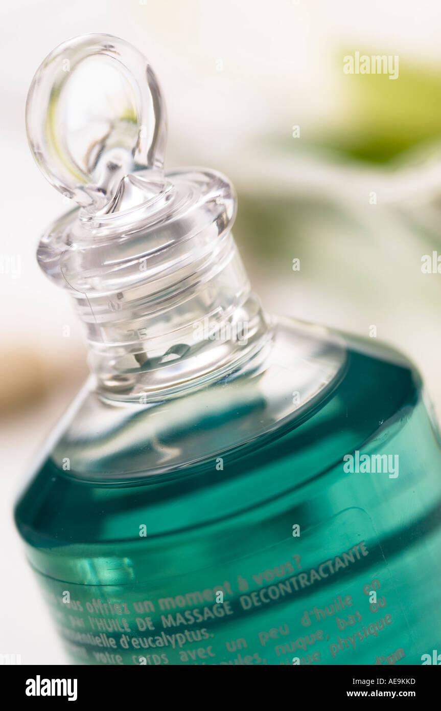 Essential oil bottle, close-up Stock Photo - Alamy