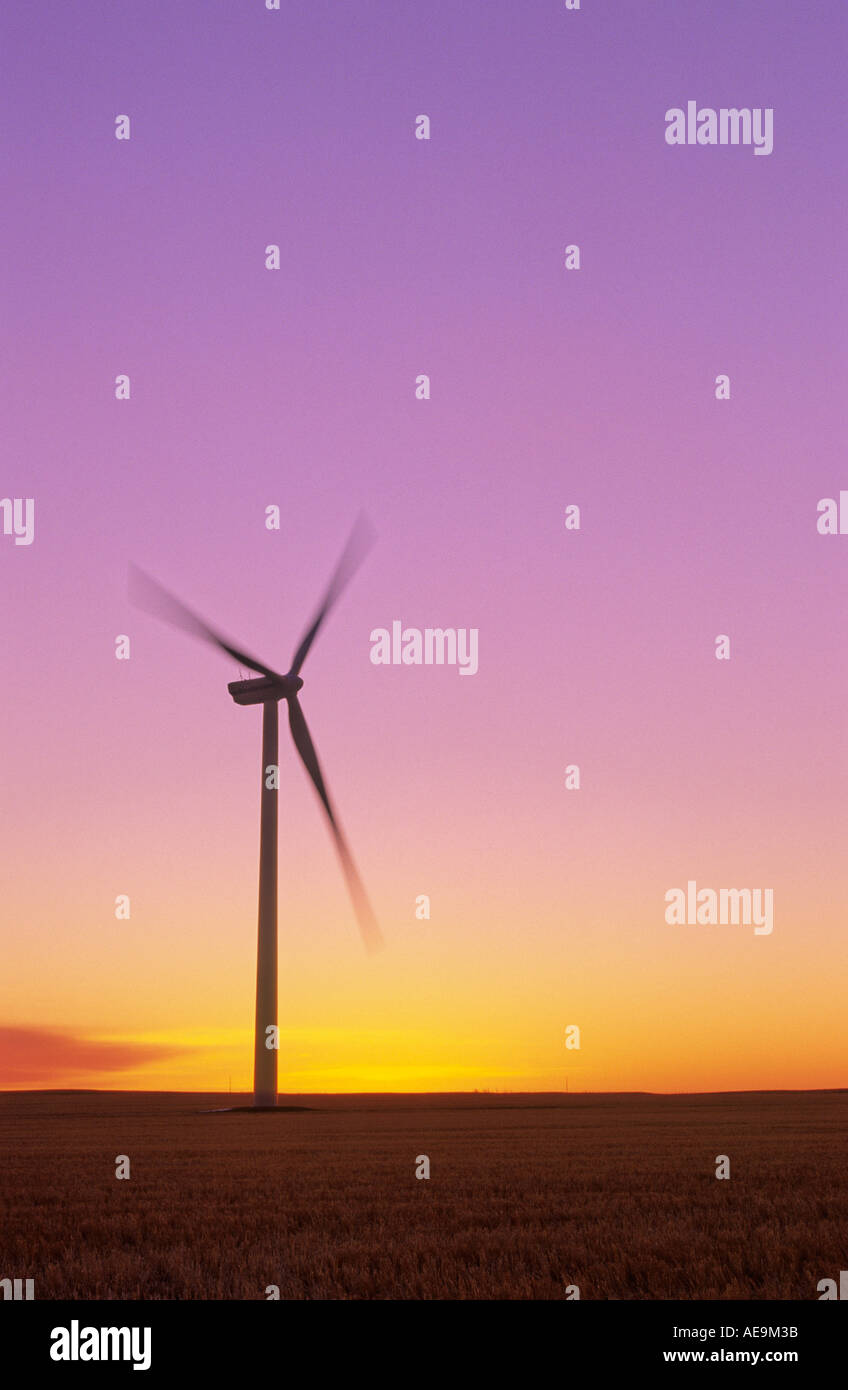 Wind energy renewable resource turbine Stock Photo - Alamy