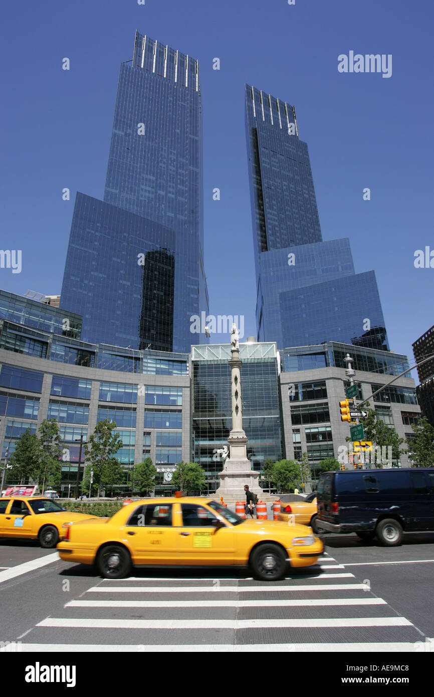 Time Warner Center at Columbus Circle in New York City Stock Photo - Alamy
