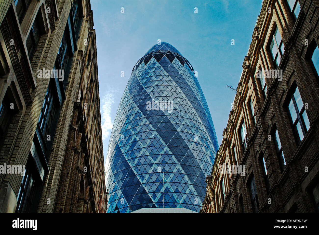 Swiss RE Building, London Stock Photo - Alamy
