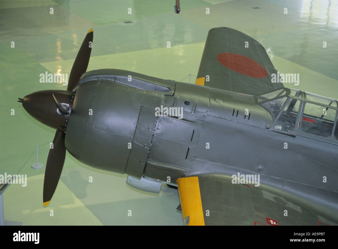 Kawasaki Ki-100 Type 5 Imperial Japanese Army Fighter Stock Photo - Alamy