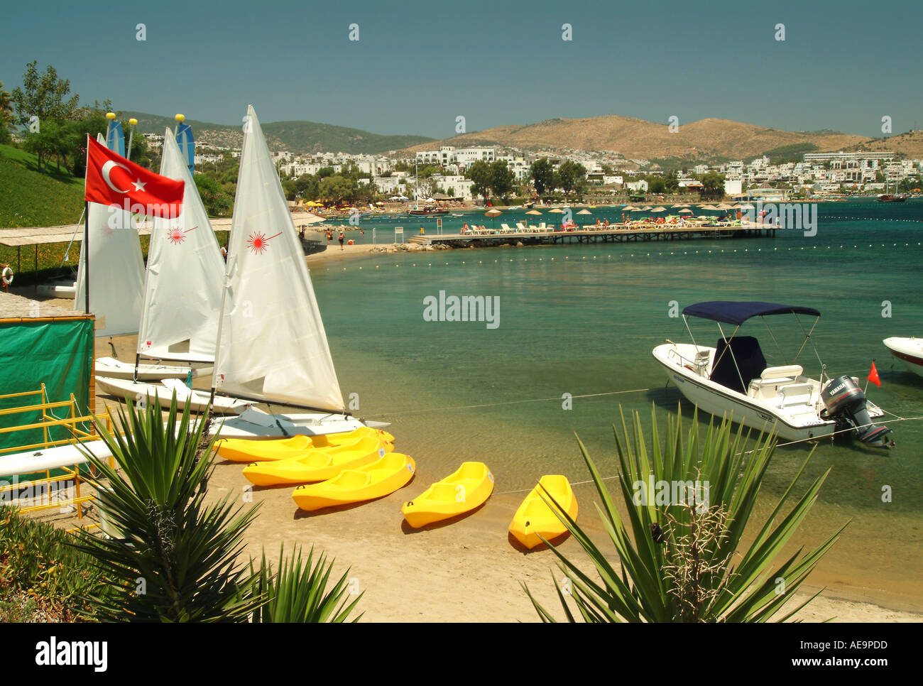 Gumbet beach hi-res stock photography and images - Alamy