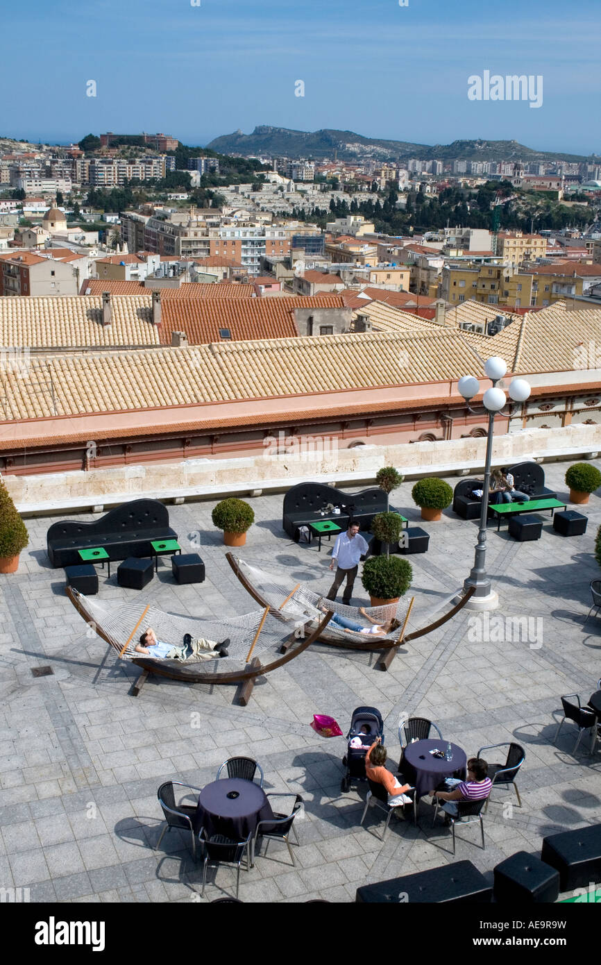 Cagliari cafe sardinia hi-res stock photography and images - Alamy