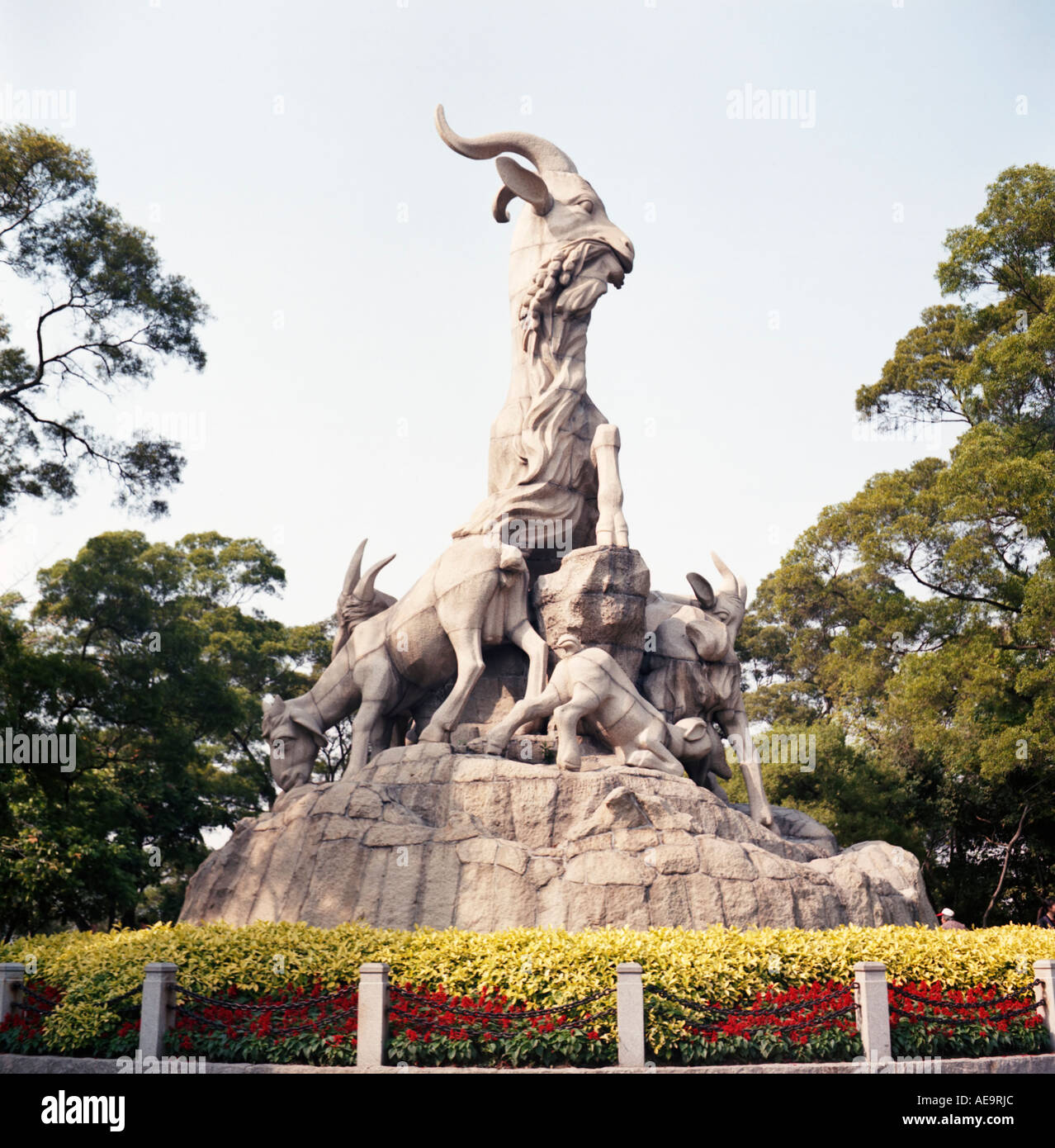China guangzhou five rams statue hi-res stock photography and images ...
