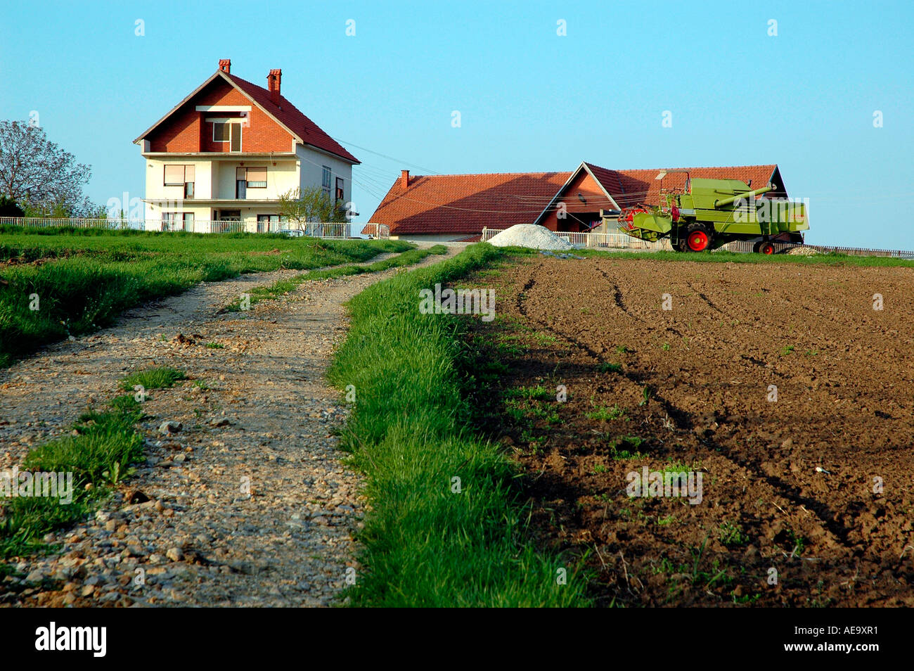 Rustic Serbian Farmhouse Serbia and Montenegro no.2 Stock Photo - Alamy