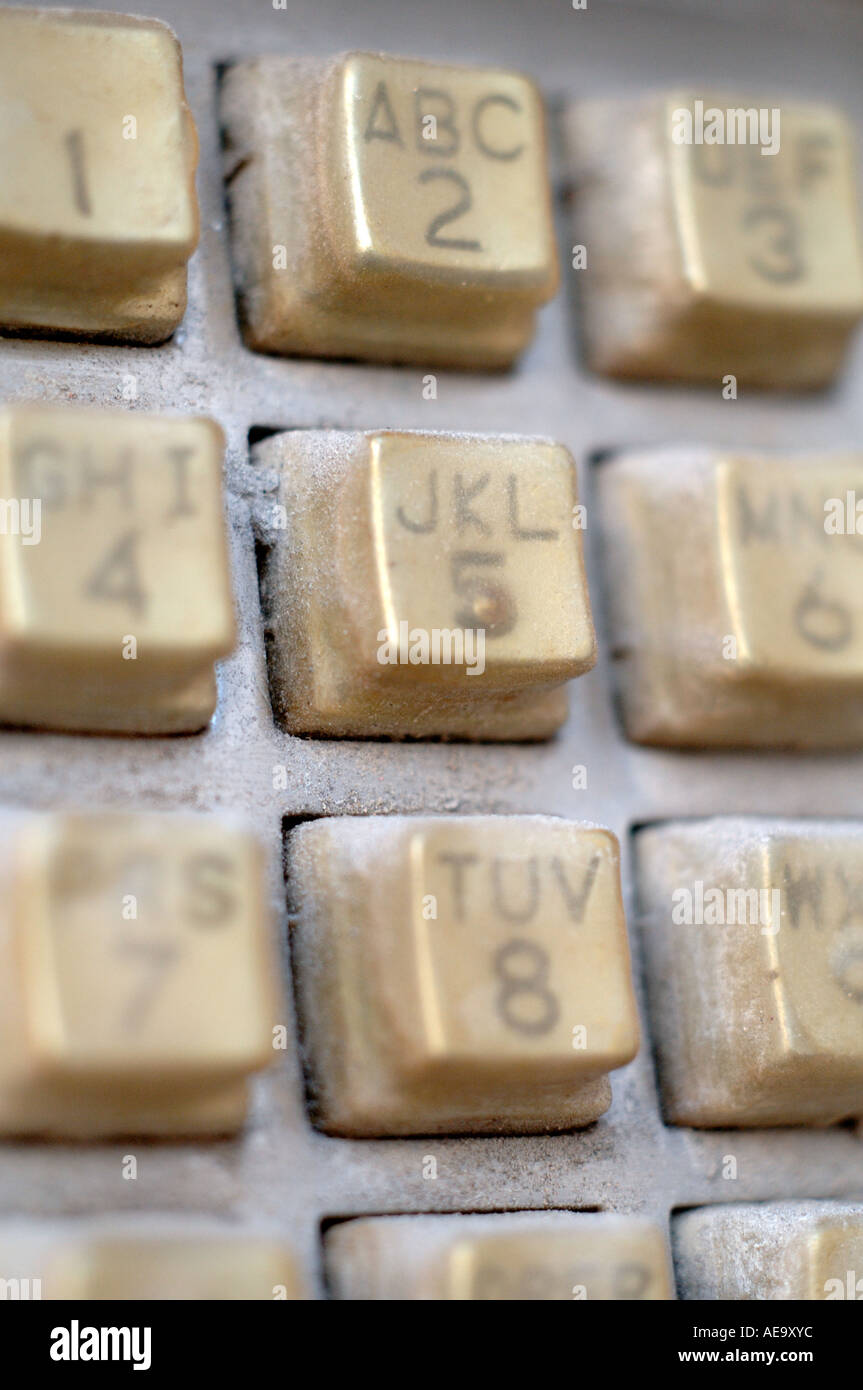 Numbered keypad hi-res stock photography and images - Alamy