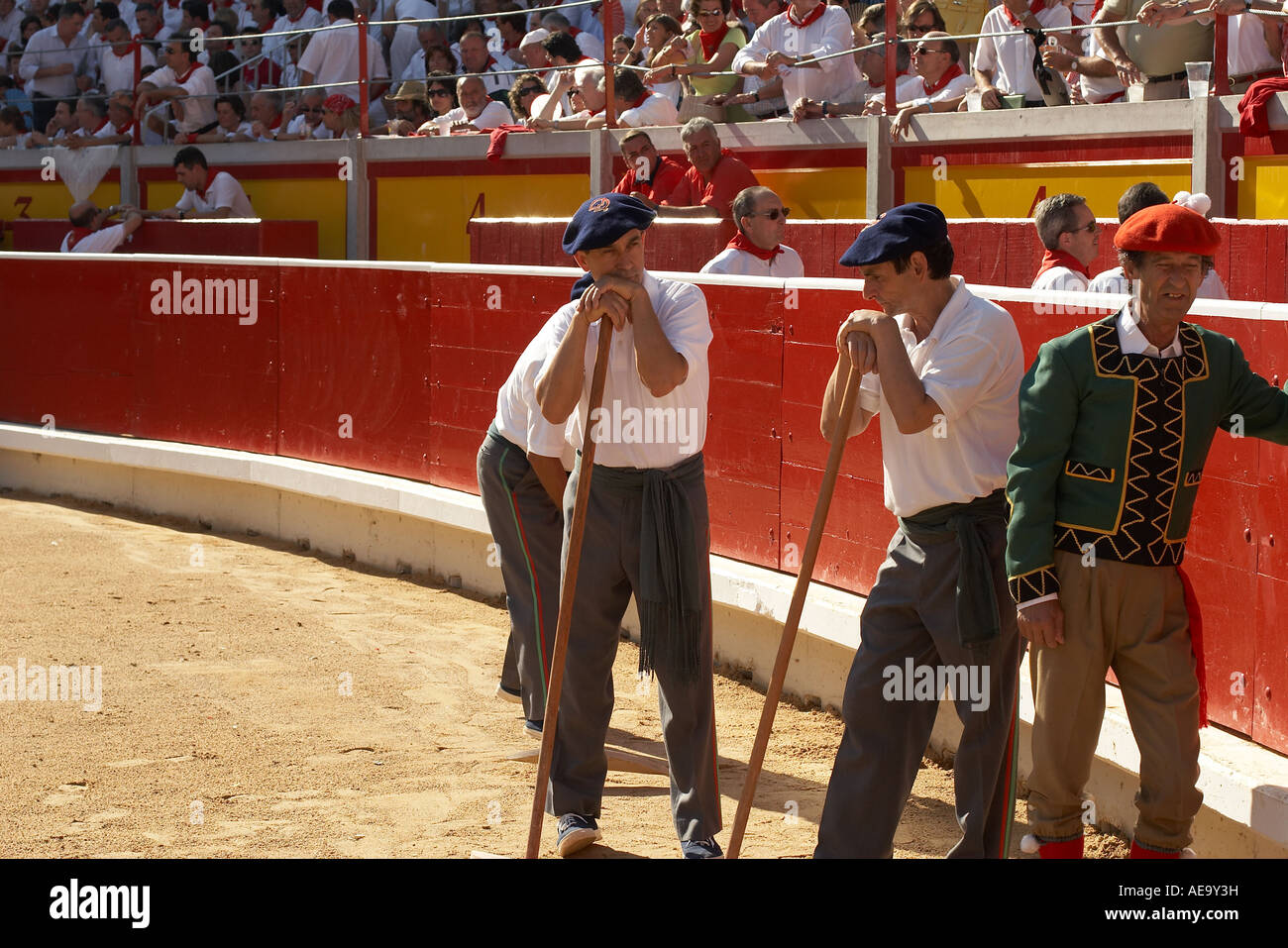 Bullfight Fiesta de San Fermin Pamplona Spain Stock Photo - Alamy