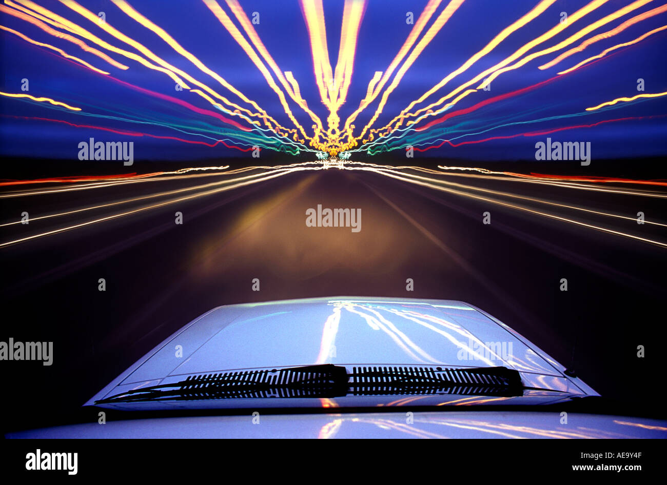 Fast moving cars hi-res stock photography and images - Alamy