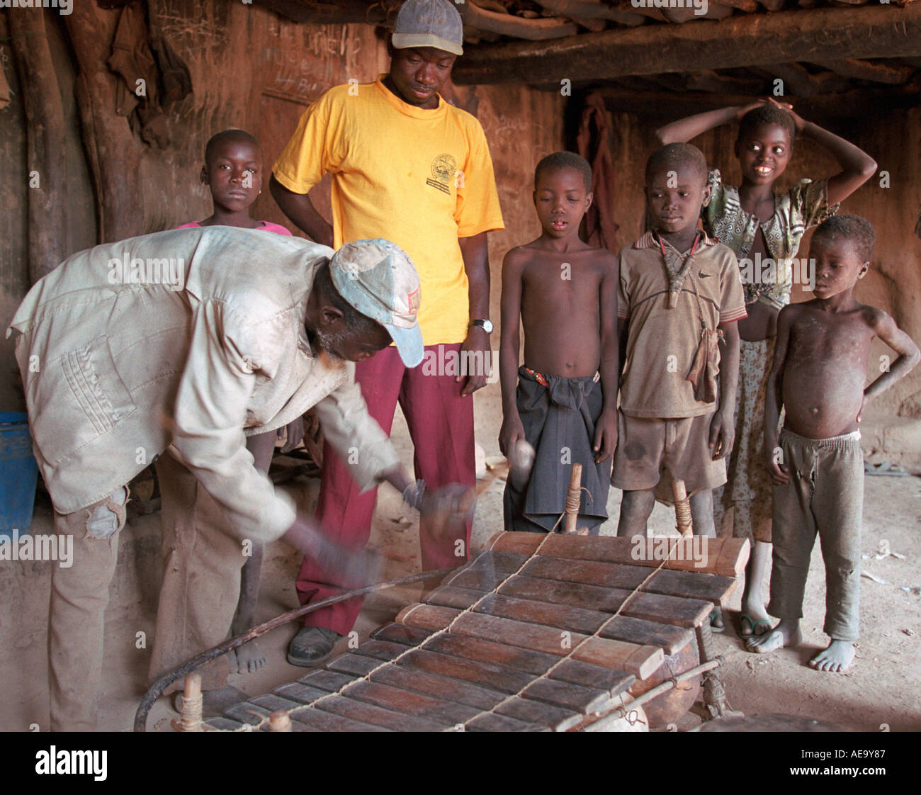 Traditional musical instrument ghana hi-res stock photography and ...