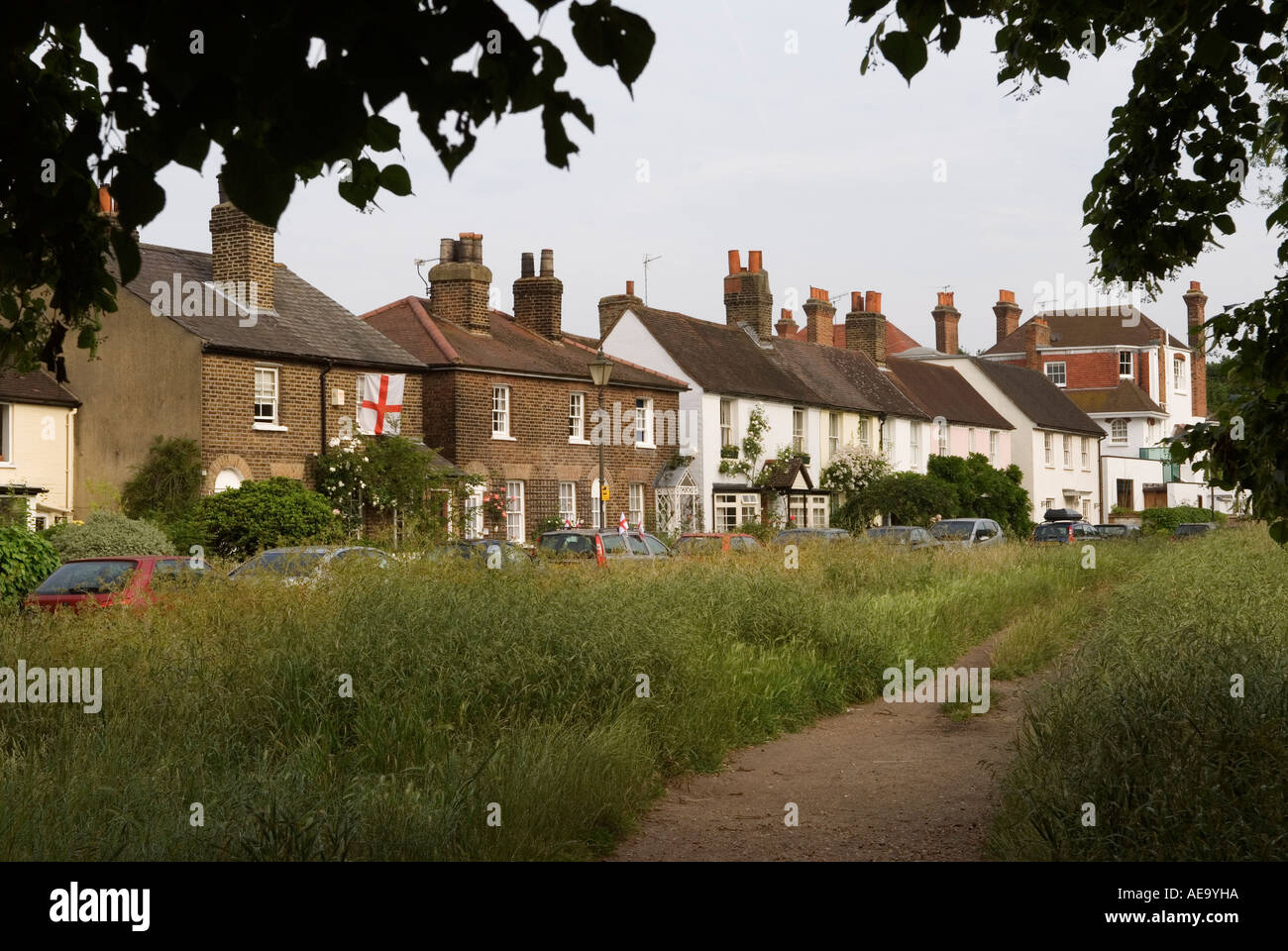 Cottages, gentrification middle class family homes on West Place ...