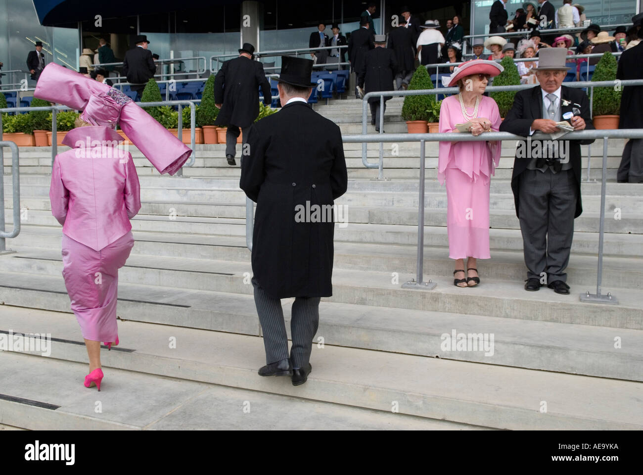 Mrs Florence Claridge and Mr Edward Claridge Hat at Ascot The Royal ...