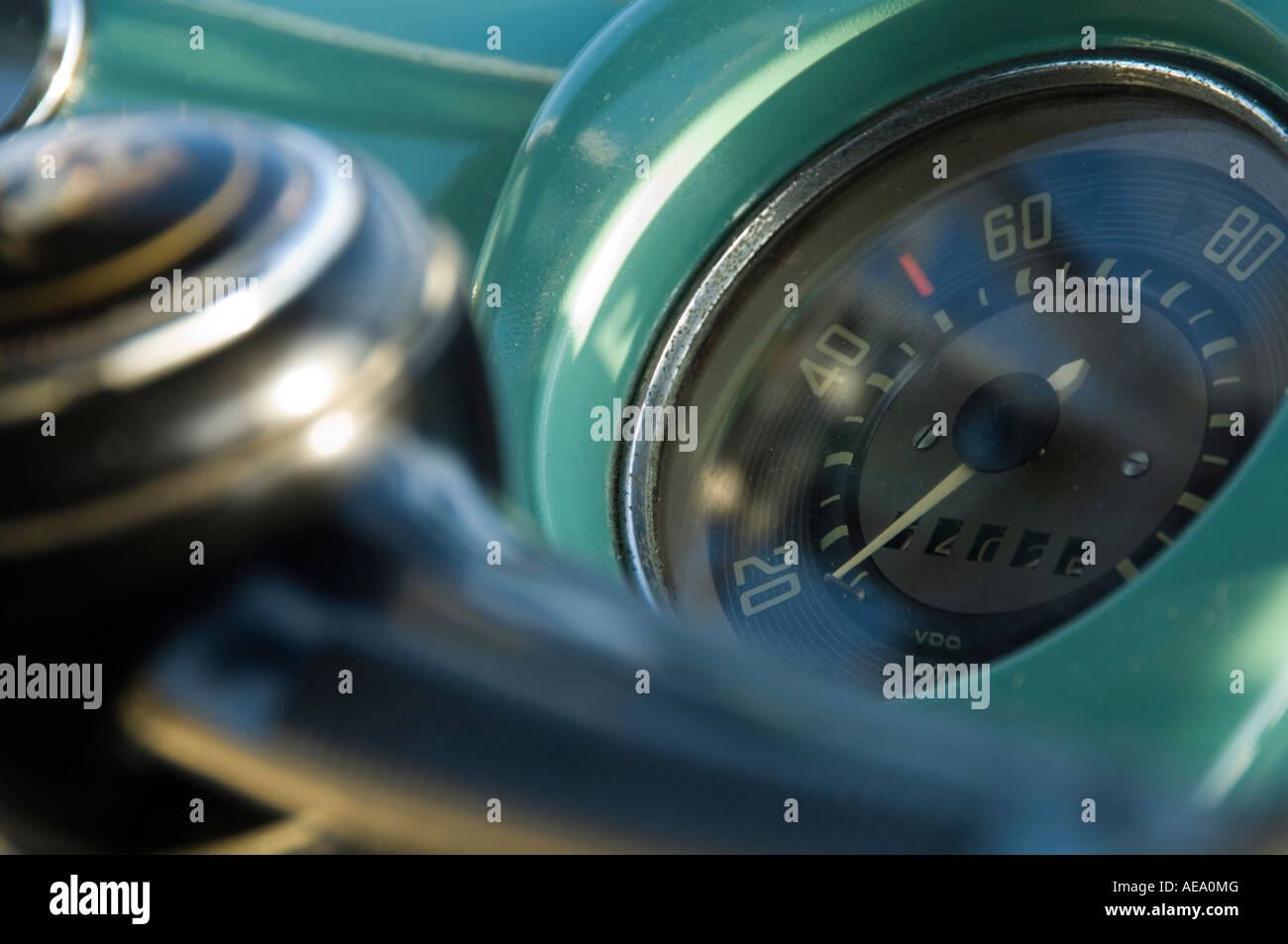 VW Camper van speedo Stock Photo - Alamy