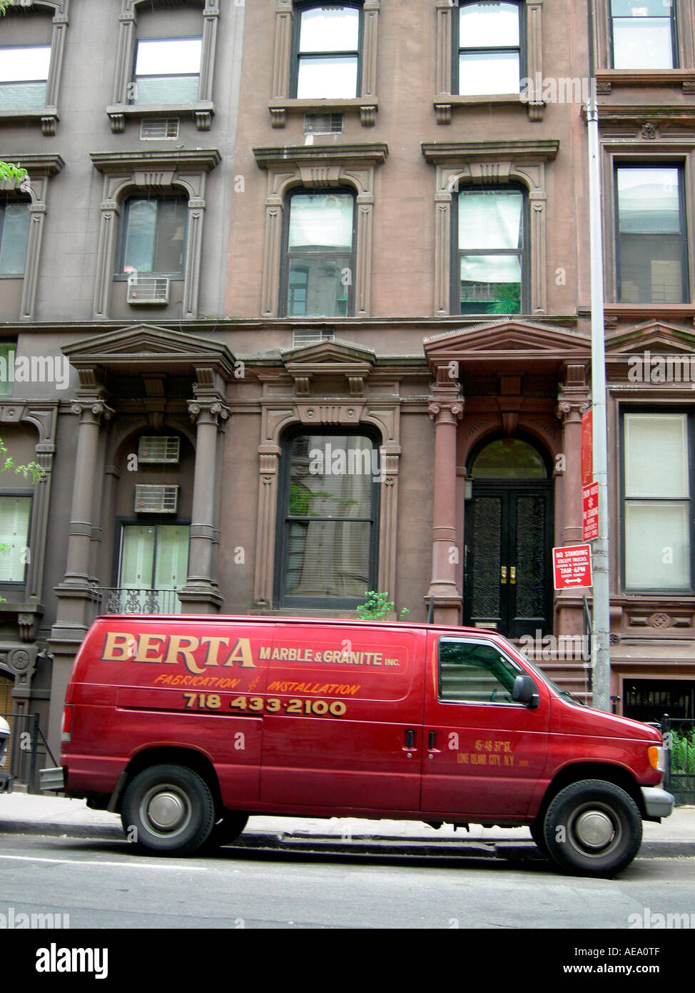 Brownstone Building New York City USA Stock Photo - Alamy