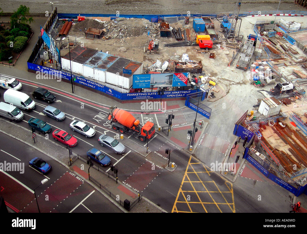 Urban regeneration Vauxhall London UK no.2 Stock Photo - Alamy