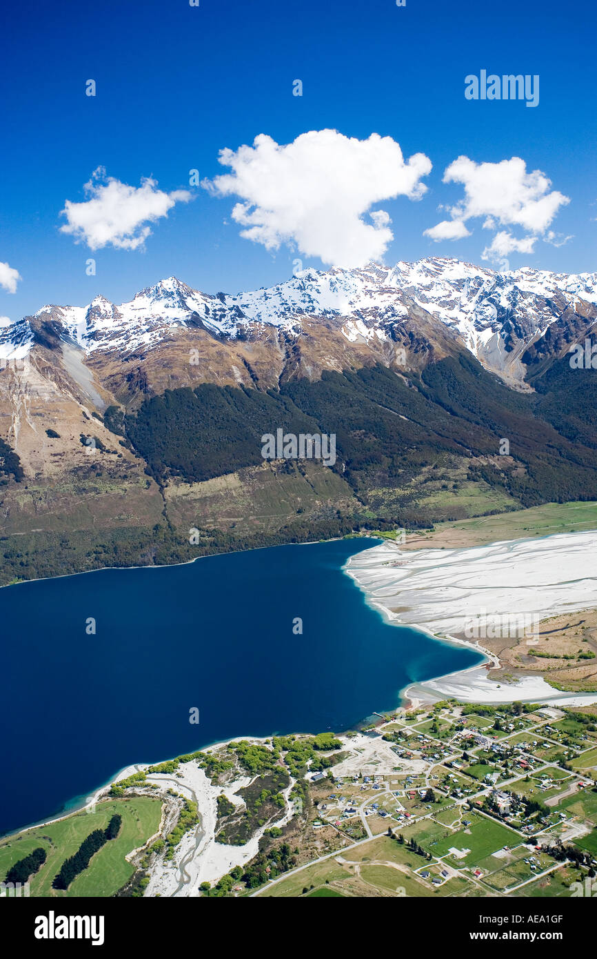 Lake Wakatipu and Glenorchy Queenstown Region South Island New Zealand ...