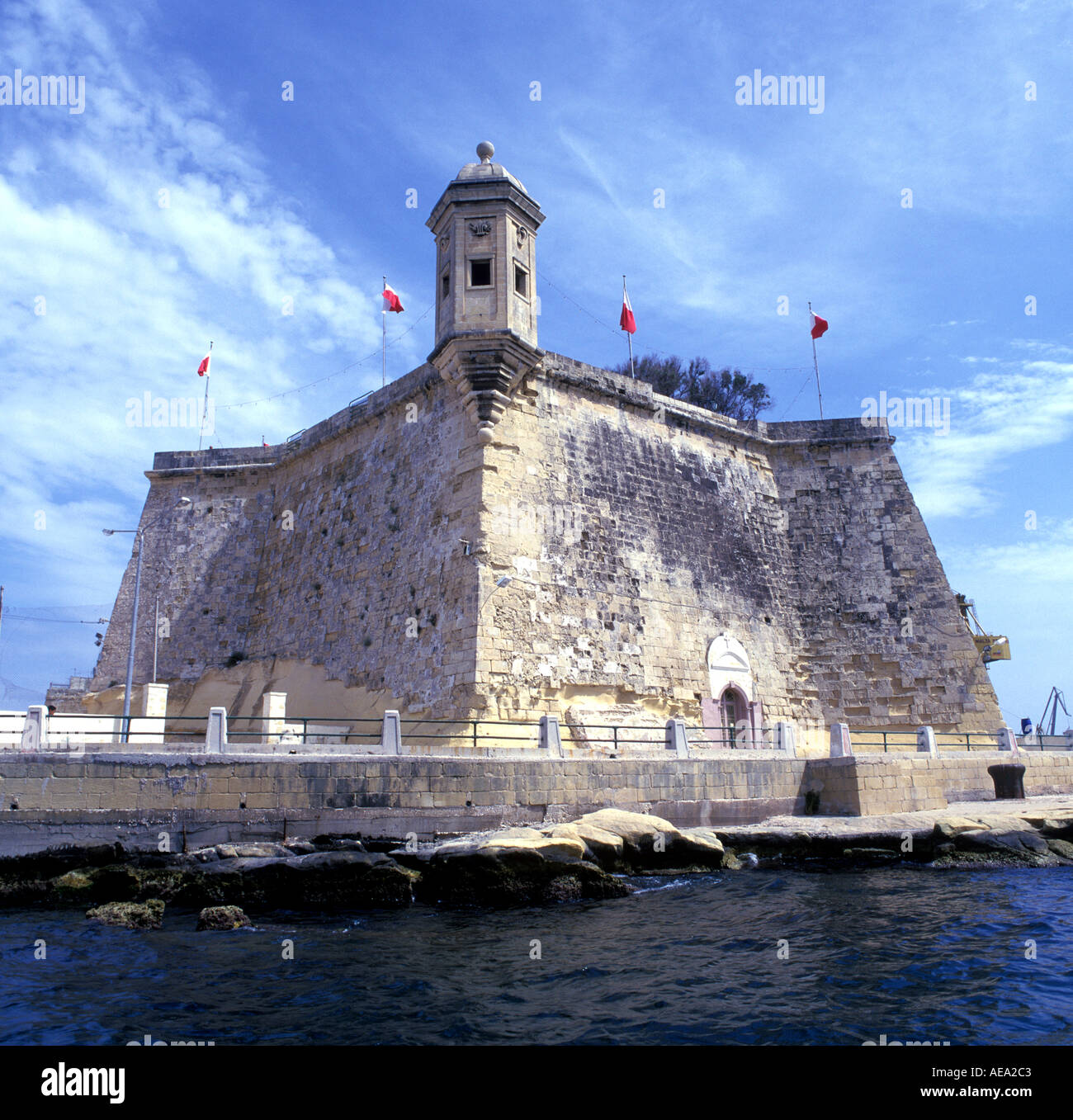 View of Grand Harbour in Malta Stock Photo - Alamy