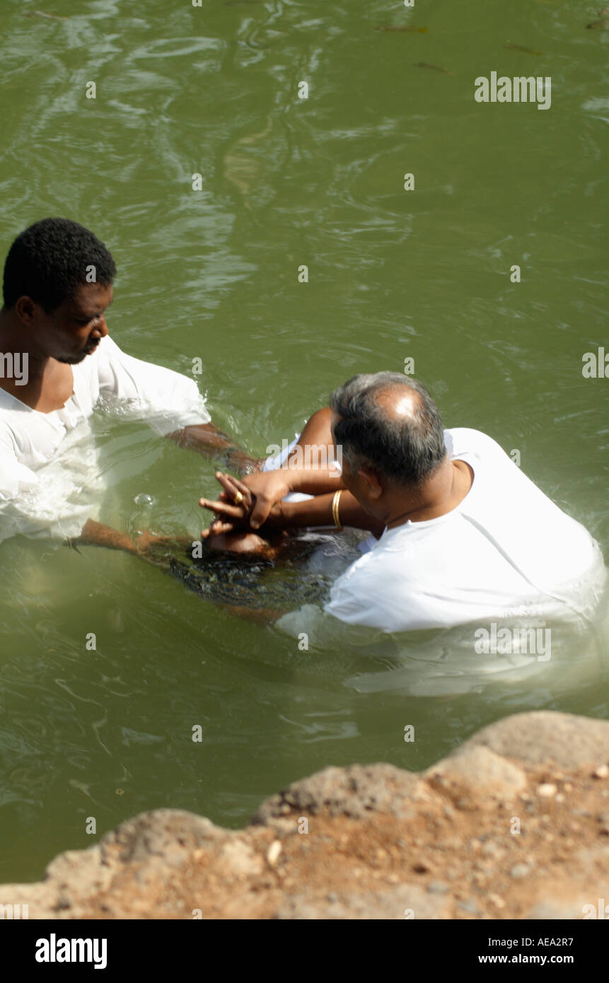 John baptised jesus river jordan hi-res stock photography and images ...
