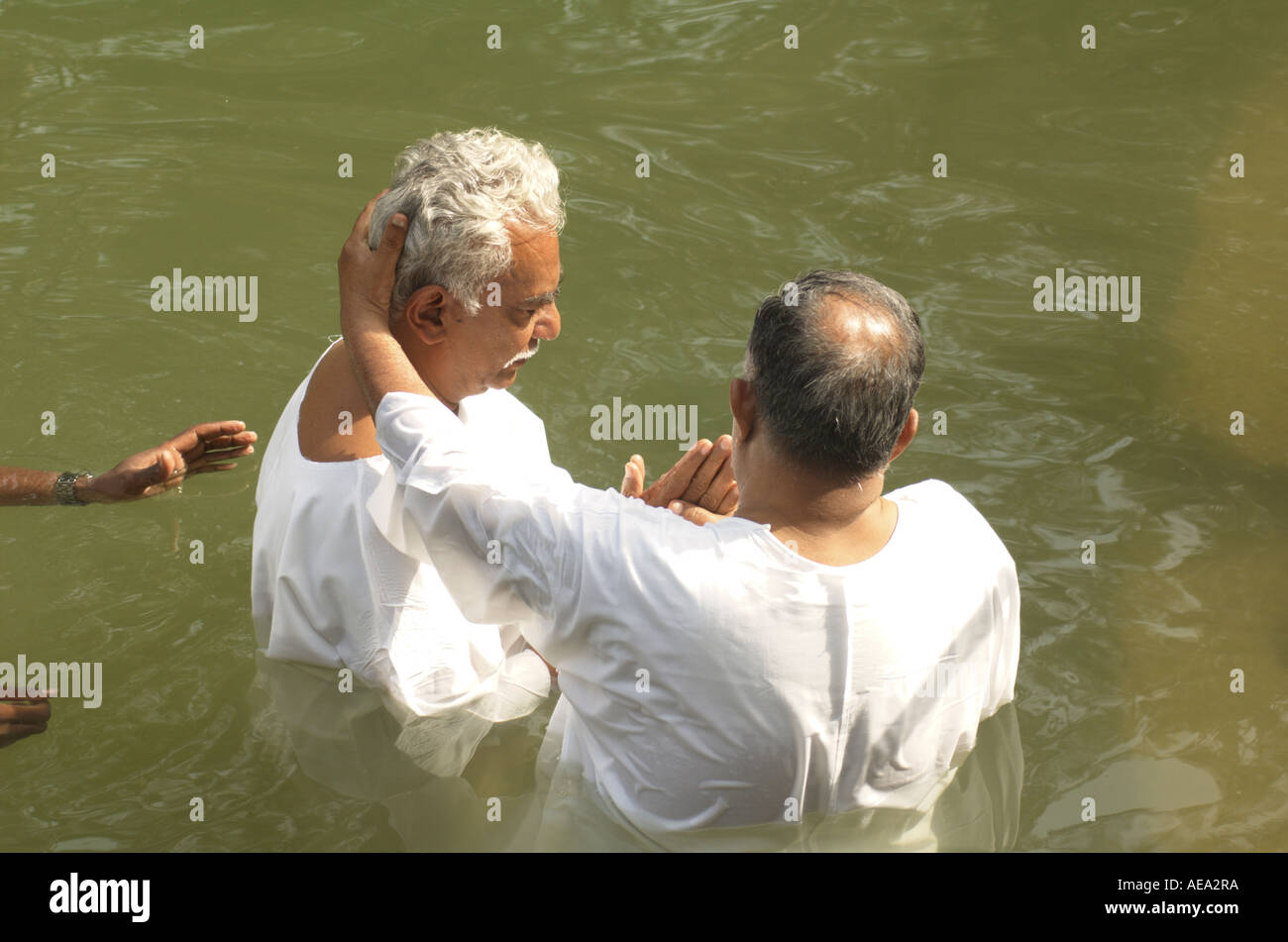 Baptising High Resolution Stock Photography and Images - Alamy