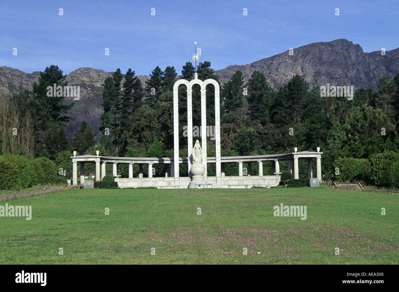 Huguenot Monument Franschoek South Africa Stock Photo - Alamy