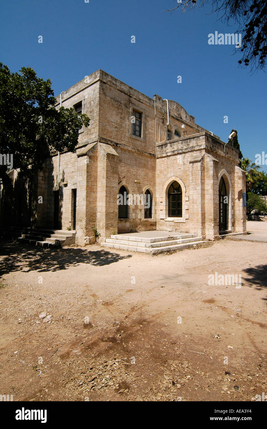Old Templers building in Beit Lehem Haglilit Israel Stock Photo - Alamy