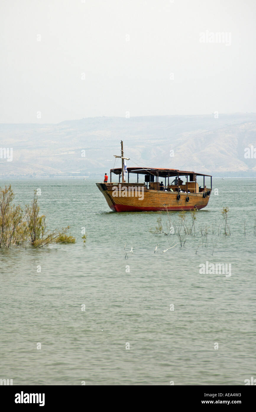 replica of Jesus Boat Stock Photo - Alamy