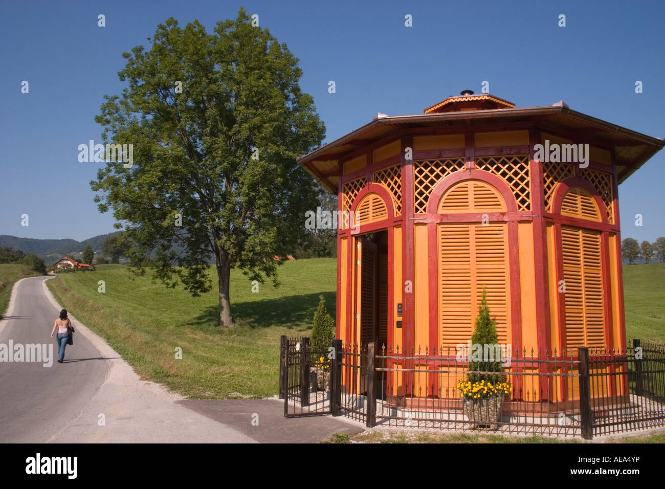 Restored natural spring , Kostrivnica , Rogaska Slatina , Slovenia ...