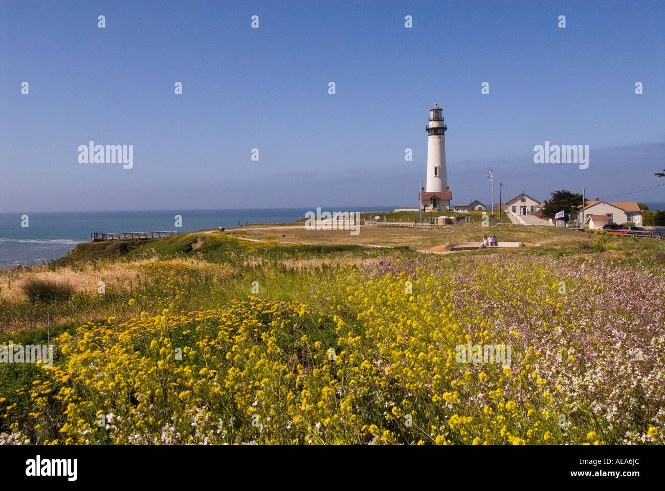 Pigeon Point Lighthouse major example of lighthouse architecture now a ...