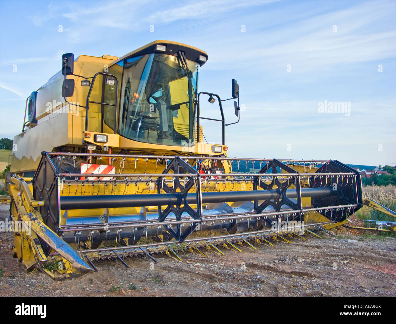 Combine parking hi-res stock photography and images - Alamy