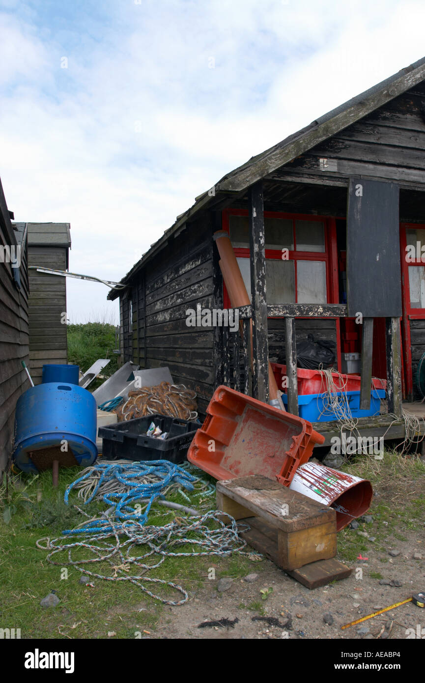 Fishing huts southwold harbour hi-res stock photography and images - Alamy