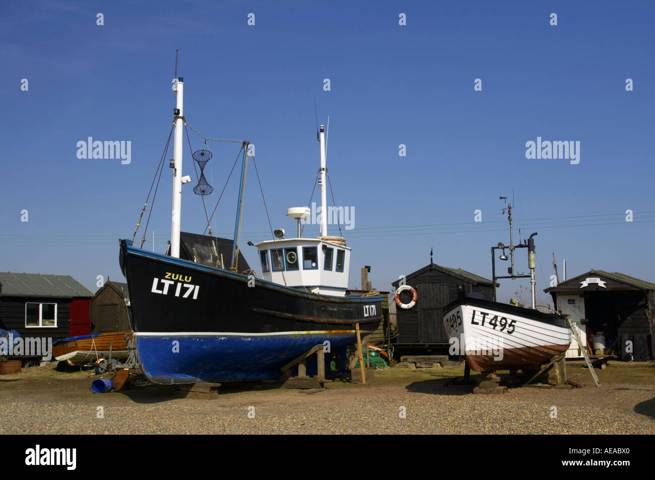 Suffolk boat boatyard hi-res stock photography and images - Alamy