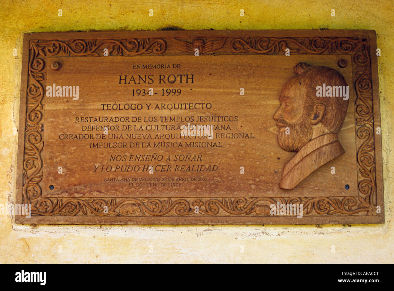 Hans Roth - Santa Ana de Velasco, Santa Cruz, BOLIVIA Stock Photo - Alamy