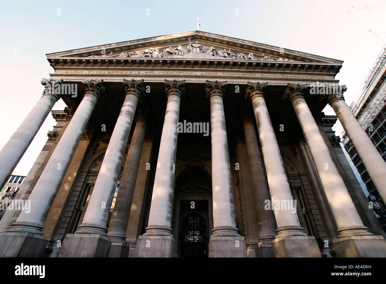 Royal Exchange, london Stock Photo - Alamy