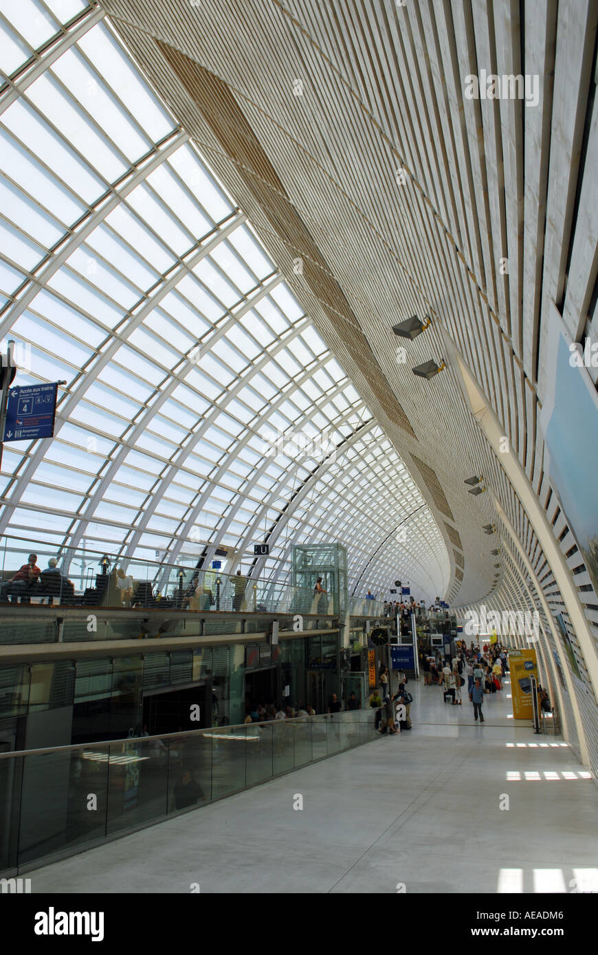 Avignon TGV station, France Stock Photo - Alamy