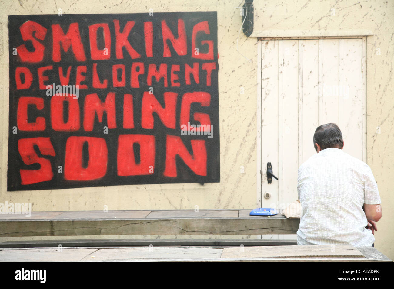 smoking developement coming soon Stock Photo - Alamy