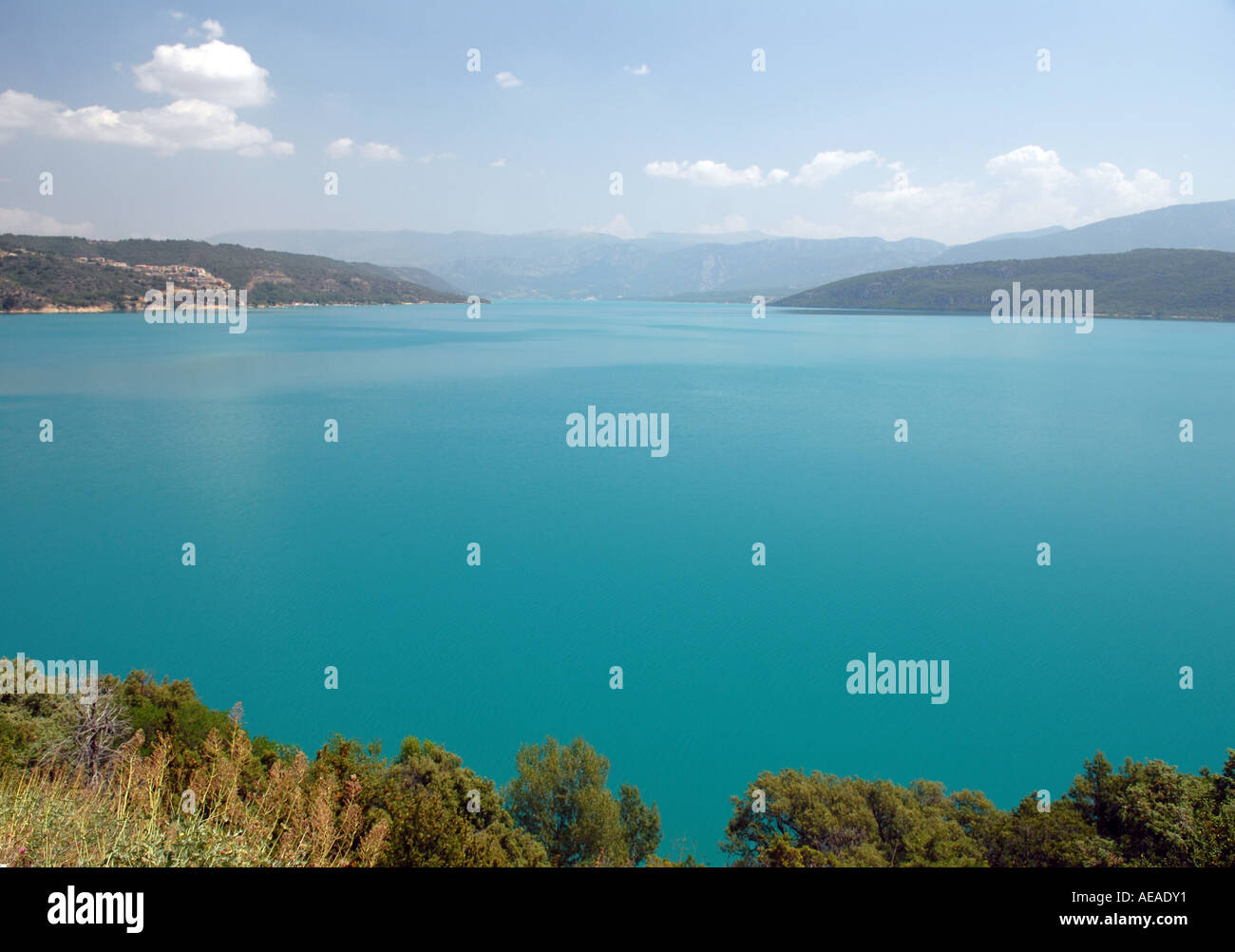 Lac de Ste-Croix, Provence, France Stock Photo - Alamy