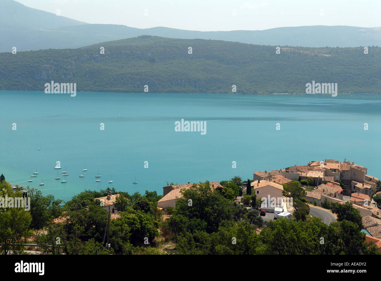 Lac de Ste-Croix, Provence, France Stock Photo - Alamy