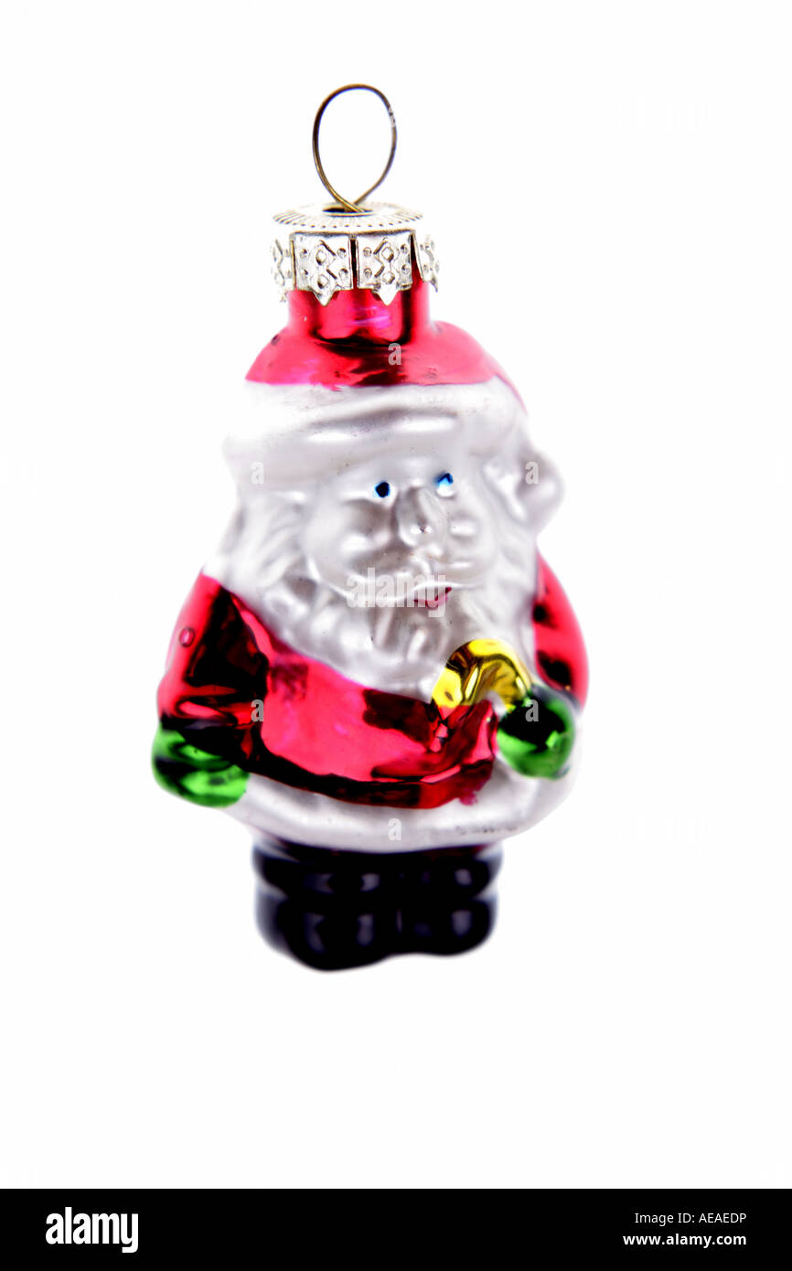 Santa isolated on white background Stock Photo - Alamy