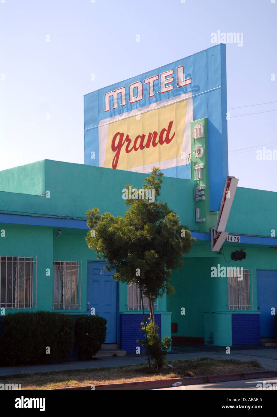 Los angeles hotel deco hi-res stock photography and images - Alamy