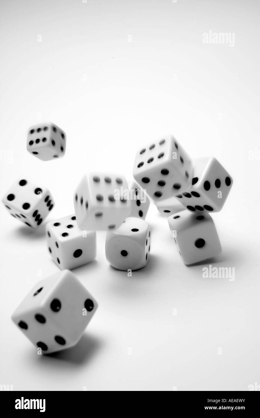 Roll of the dice Stock Photo - Alamy