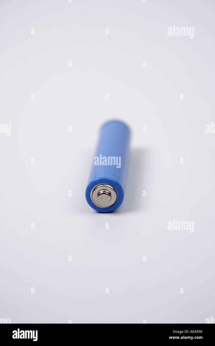 Battery isolated on white background Stock Photo - Alamy